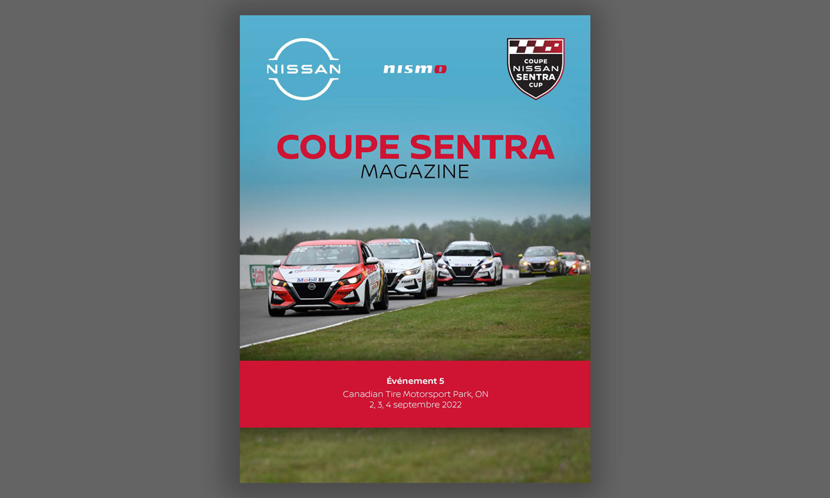 Nissan présente la dernière édition de son magazine Coupe Nissan Sentra ...